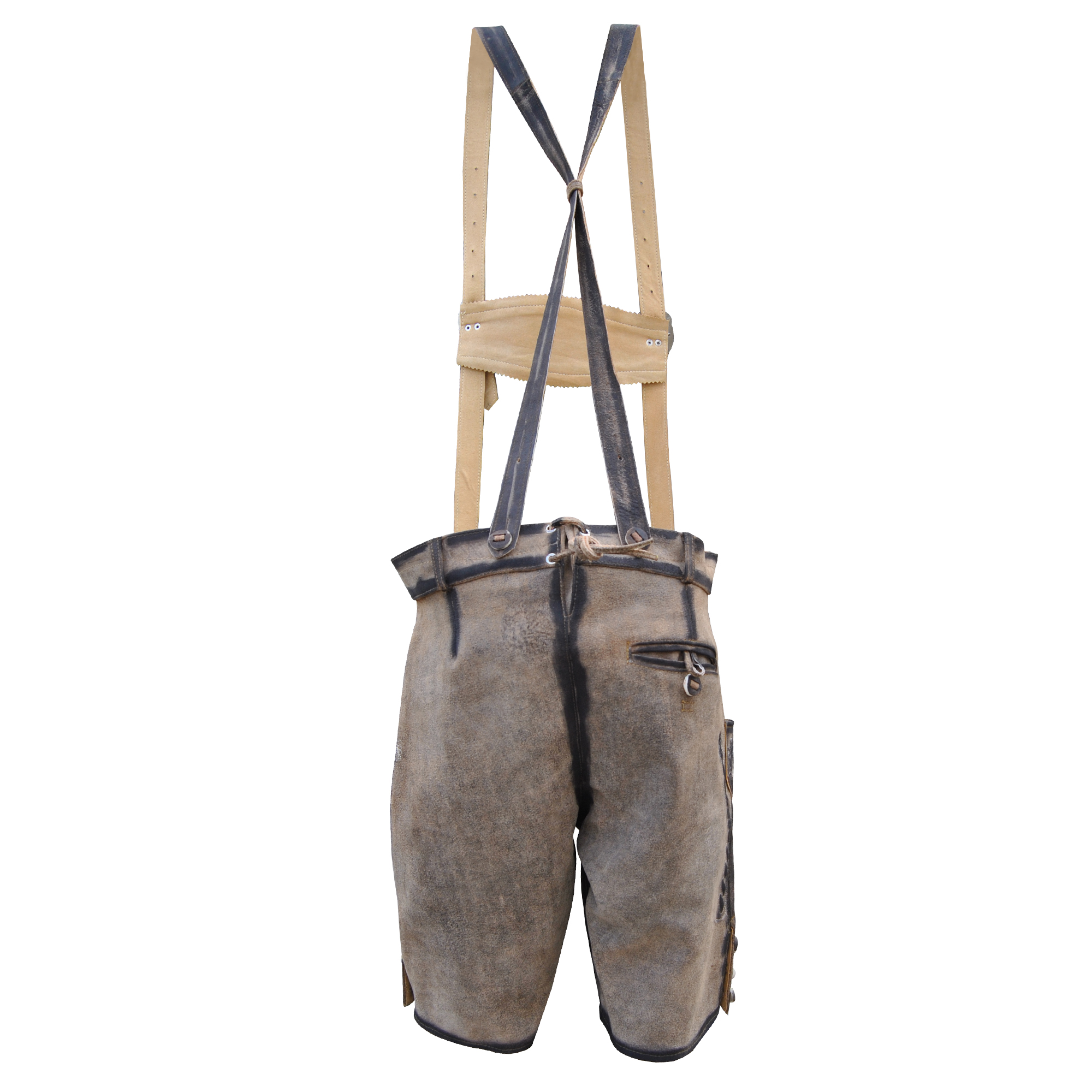 Trachten German Lederhosen Shaded Wild Brown Lederhosen Wears